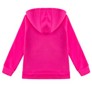 LOL Surprise Dolls OMG Zip Up Hoodie Pullover for Kids Pink/Black Hoodie for Girls