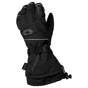 castlex men's epic plus glove in black/black, size large