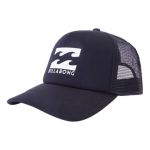 Billabong Men's Classic Trucker HAT, Black White, One Size