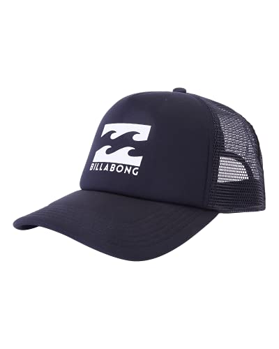 Billabong Men's Classic Trucker HAT, Black White, One Size