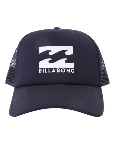 Billabong Men's Classic Trucker HAT, Black White, One Size