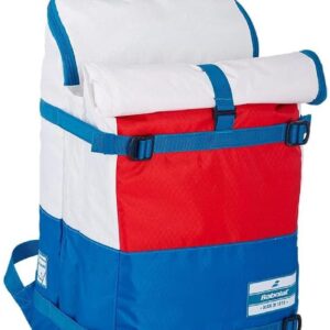 Babolat EVO 3 + 3 Tennis Backpack (White/Blue/Red)