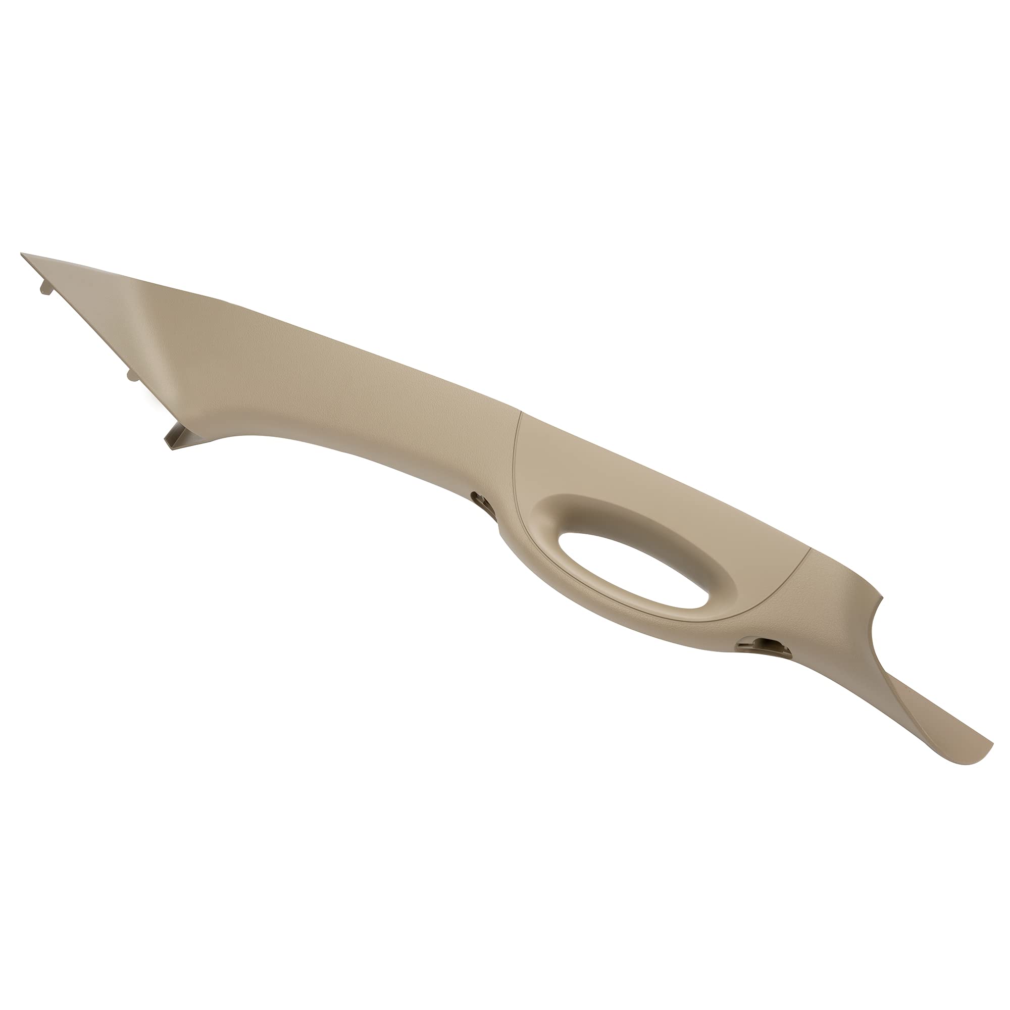 A Pillar Interior Trim Handle Right Passenger Side Compatible with Ford F150 F-150 2004-2008 Lincoln Mark LT 2006-2008 A Pillar Grab Handle Assist Panel 4L3Z-1503598-AAC (Right Passenger Side Beige)