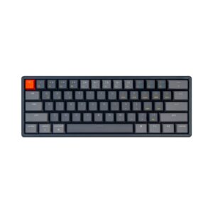 keychron k12 60% layout bluetooth wireless/wired hot-swappable mechanical keyboard with optical banana switch, compact 61 keys rgb backlit keyboard aluminum frame compatible with mac windows