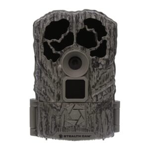 stealth cam browtine 16mp game camera, durable, 60ft infra-red detection range, burst mode 480 video at 30fps