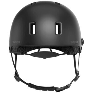 Sena Rumba Bluetooth Smart Helmet for BMX, Skating, Skateboarding, Scooter, and E-Bike (Matte Black, Large)