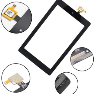 Original Touch Screen Digitizer Replacement for Amazon Kindle Fire Tablet 7" 9th Gen 2019 M8S26G +Tools (NO Include LCD)