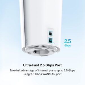 TP-Link AX6600 Deco Tri-Band WiFi 6 Mesh System(Deco X90) - Covers up to 6000 Sq.Ft, Replaces Routers and Extenders, AI-Driven and Smart Antennas, 2-Pack