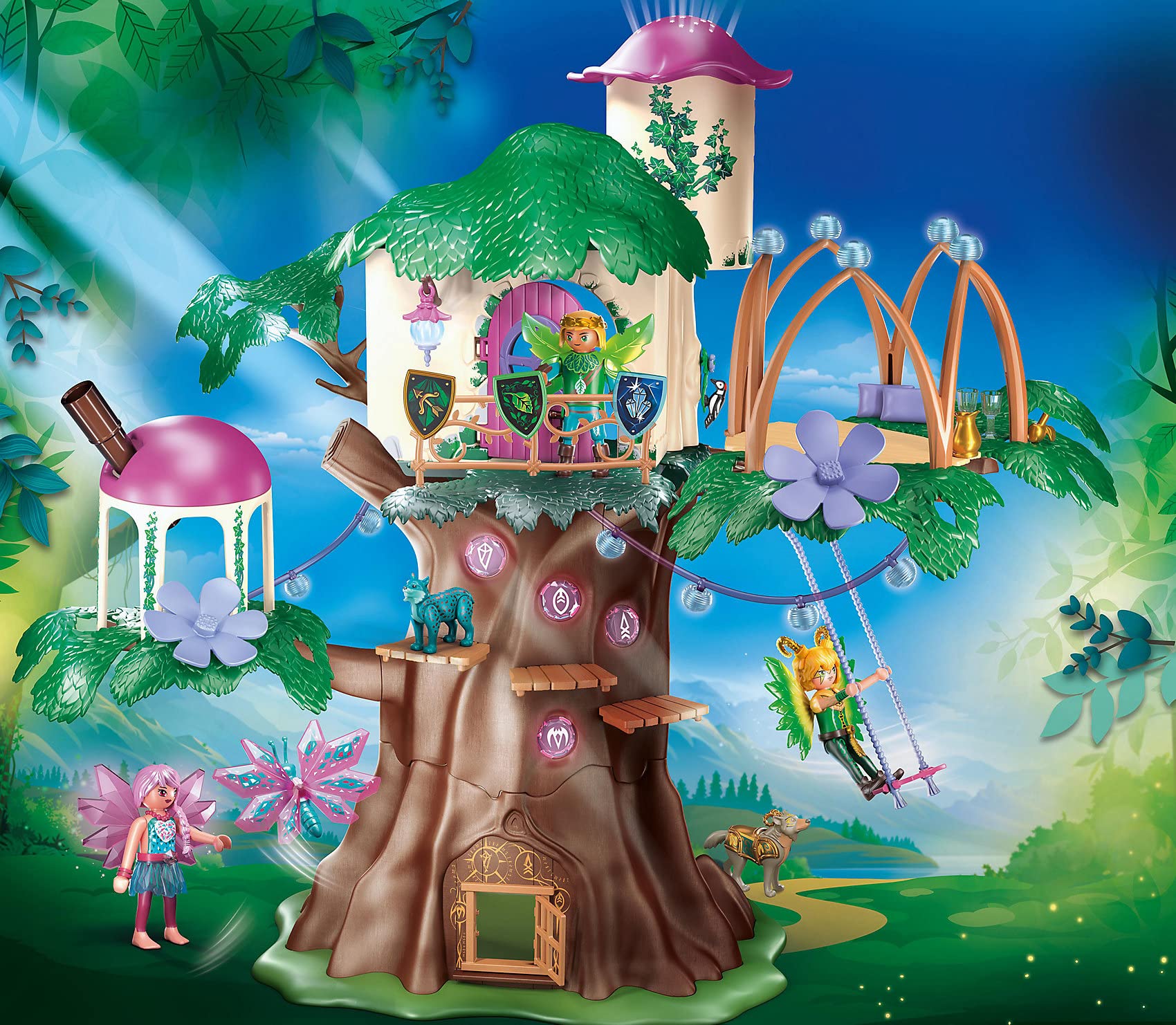 Playmobil Adventures of Ayuma Community Tree