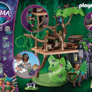 Playmobil Adventures of Ayuma Crystal Fairy and Bat Fairy with Soul Animals