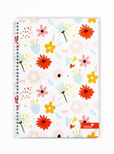 silvine a4 marlene west hardback notebook - lined (140 pages)