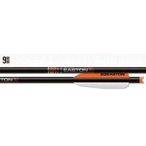 Easton Archery Crossbow 9MM 20” Bolt- 3” Vanes- 1/2 Dozen-430076