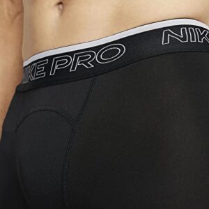 Nike Pro Dri-FIT Men's Shorts, Black/White, M