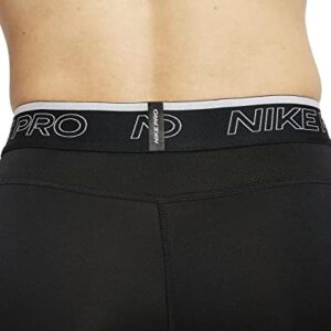 Nike Pro Dri-FIT Men's Shorts, Black/White, M