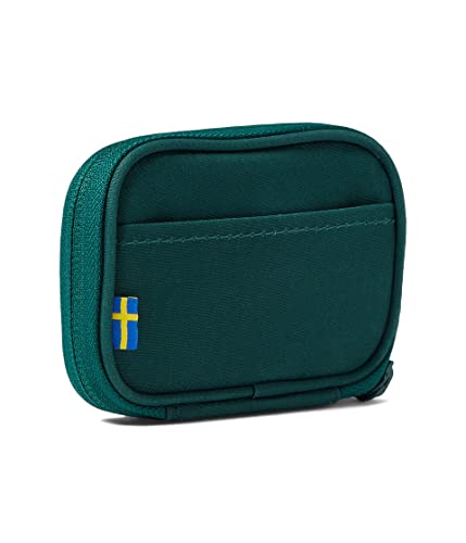 Fjällräven Kanken Card Wallet for Men, and Women - Zippered Compartment with Interior Coin Pocket, Exterior Sleeve, and Durable Design Arctic Green One Size One Size