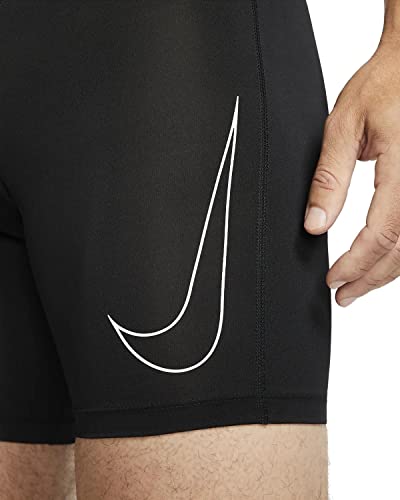 Nike Pro Dri-FIT Men's Shorts, Black/White, M