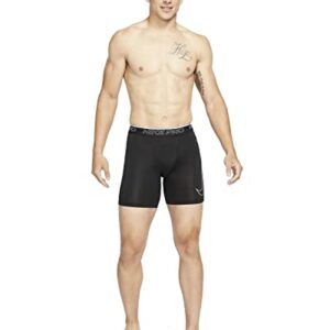 Nike Pro Dri-FIT Men's Shorts, Black/White, M