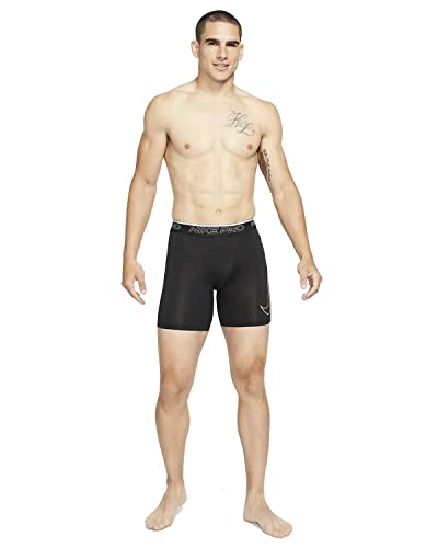 Nike Pro Dri-FIT Men's Shorts, Black/White, M