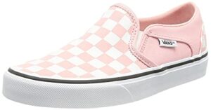 vans womens asher slip on sneaker pink 9.5