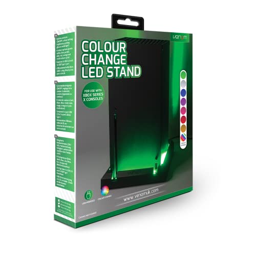 Venom Multi-Colour LED Light-up Console Stand (Xbox Series X)