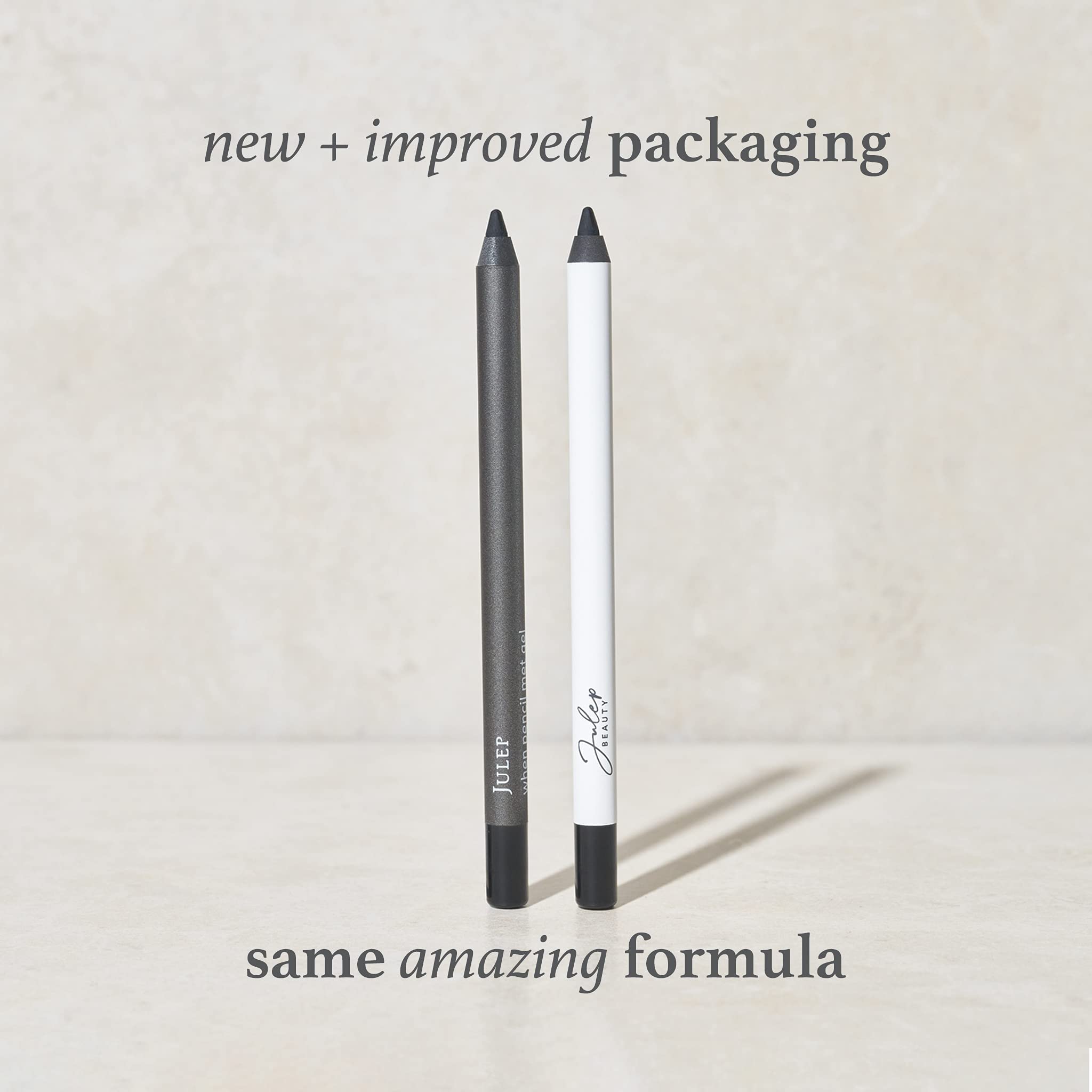 Julep When Pencil Met Gel Sharpenable Multi-Use Longwear Eyeliner Pencil - Soft Black - Transfer-Proof - High Performance Liner.