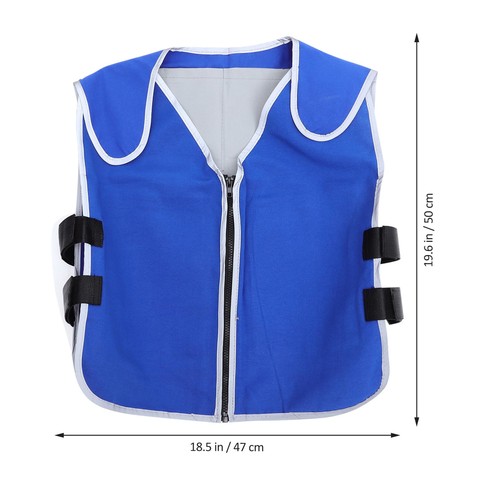 FAVOMOTO Practical Cooling Vest - for Summer Activities like Fishing, Cycling, Running, Cooking, Gardening, and Motorcycling - Includes 20 Ice Packs for Men, Women, and Teens