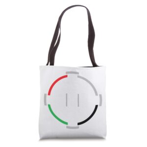 sumo wrestling minimalist dohyo tote bag