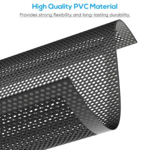 FYOUNG Dust Filter, PVC Cover Compatible with Xbox Series X Console Top and Back Protection - 2 Sets