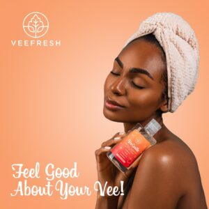 VeeFresh - VeeGentle pH Balanced Feminine Wash with Apple Cider Vinegar - Gentle, Soothing Vaginal Wash Cleanser, 250ml Intimate Soap for Women - Hypoallergenic Feminine Hygiene Wash for Odor Control