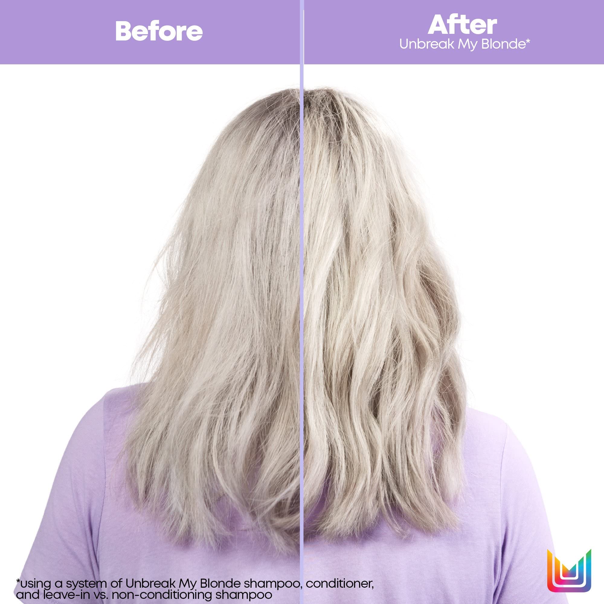 MATRIX Unbreak My Blonde Reviving Leave-In Treatment | Strengthens and Adds Softness and Shine | For Damaged, Lightened and Over Processed Hair | Packaging May Vary | 5.1oz. | Vegan