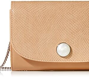 Naturalizer womens HYPE TC CLUTCH, English Tea, Small US