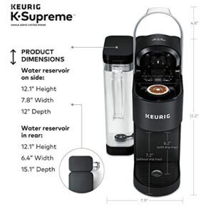 Keurig K-Supreme Single Serve Coffee Maker with Lavazza Classico, Medium Roast, 32 K-Cup Pods