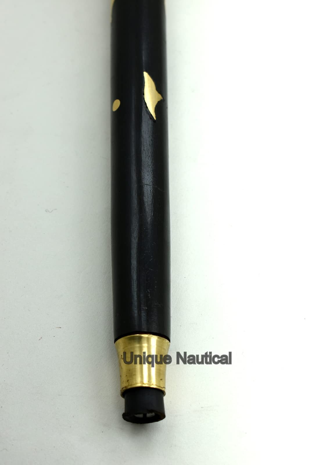 Unique Nautical Walking Cane Beautiful Handle Walking Folding Stick With Brass Handle And Brass Inlay For Men And Women