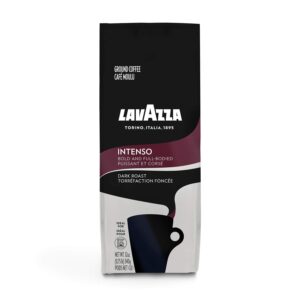 Lavazza Intenso and Classico Ground Coffee Blend, 12-Ounce Bags (2 pack)