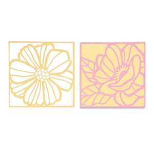 sizzix thinlits die set 3pk floral card fronts by olivia rose, 665177, multicolor