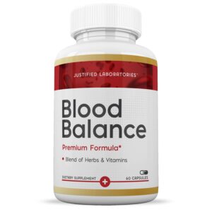 (3 Pack) Blood Balance Advanced Formula 620MG Supplement Pills 180 Capsules