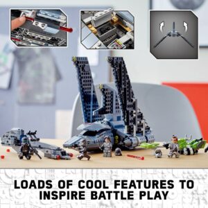 LEGO Star Wars The Bad Batch Attack Shuttle 75314 Awesome Toy Building Kit with 5 Minifigures; New 2021 (969 Pieces)