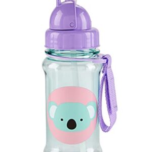 Skip Hop Toddler Sippy Cup with Straw, Zoo Straw Bottle, Koala