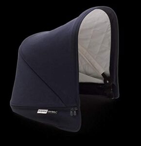 bugaboo donkey2 classic sun canopy, dark navy