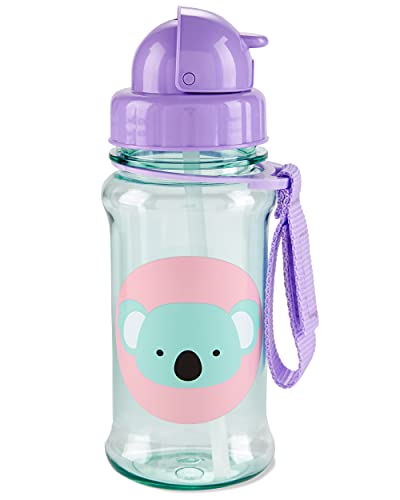 Skip Hop Toddler Sippy Cup with Straw, Zoo Straw Bottle, Koala