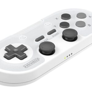 Retro-Bit Legacy 16 Wireless 2.4GHz Controller for SNES, Switch, PC, MacOS, RetroPie, Raspberry Pi and Other USB Devices (Classsic Gray)