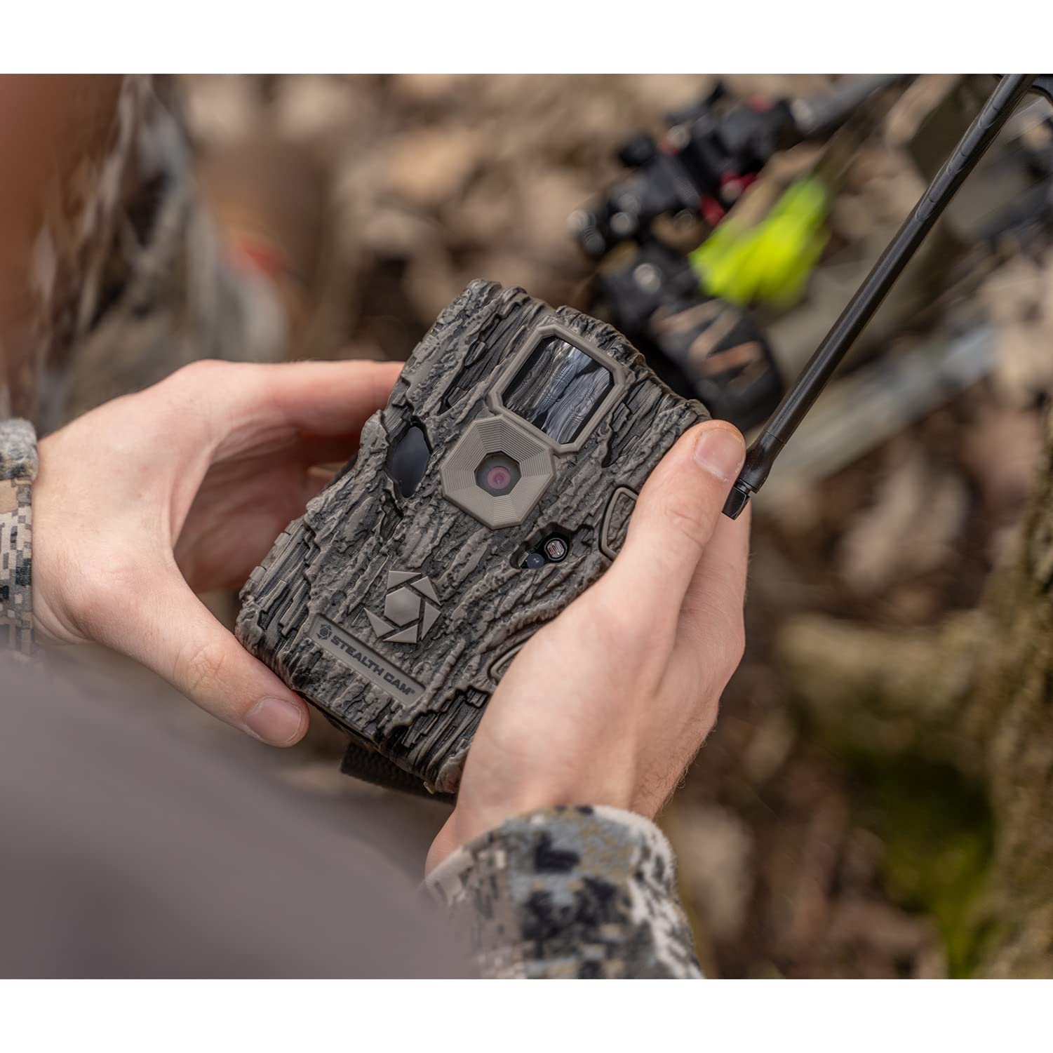 Stealth Cam Fusion X Verizon 26 MP Photo & 1080P at 30FPS Video 0.4 Sec Trigger Speed Wireless Hunting Trail Camera - Supports SD Cards Up to 32GB, Multi