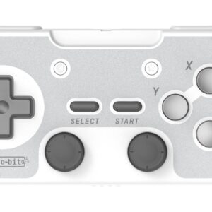 Retro-Bit Legacy 16 Wireless 2.4GHz Controller for SNES, Switch, PC, MacOS, RetroPie, Raspberry Pi and Other USB Devices (Classsic Gray)