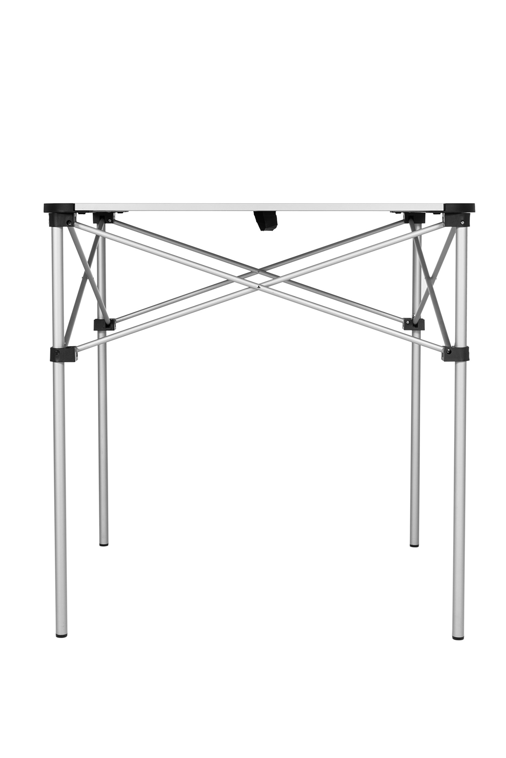 KingCamp KC3961_Silver Camping Table, 27.5"×27.5"×27.1"