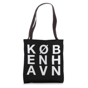 københavn design by copenhagen denmark designs. tote bag