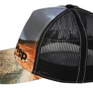 Jeep Premium Mojave Mountains View Hat Black