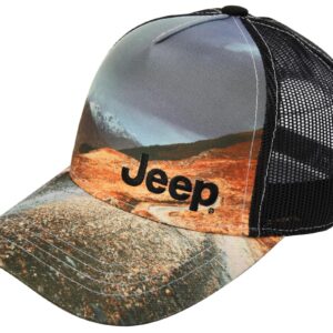 Jeep Premium Mojave Mountains View Hat Black