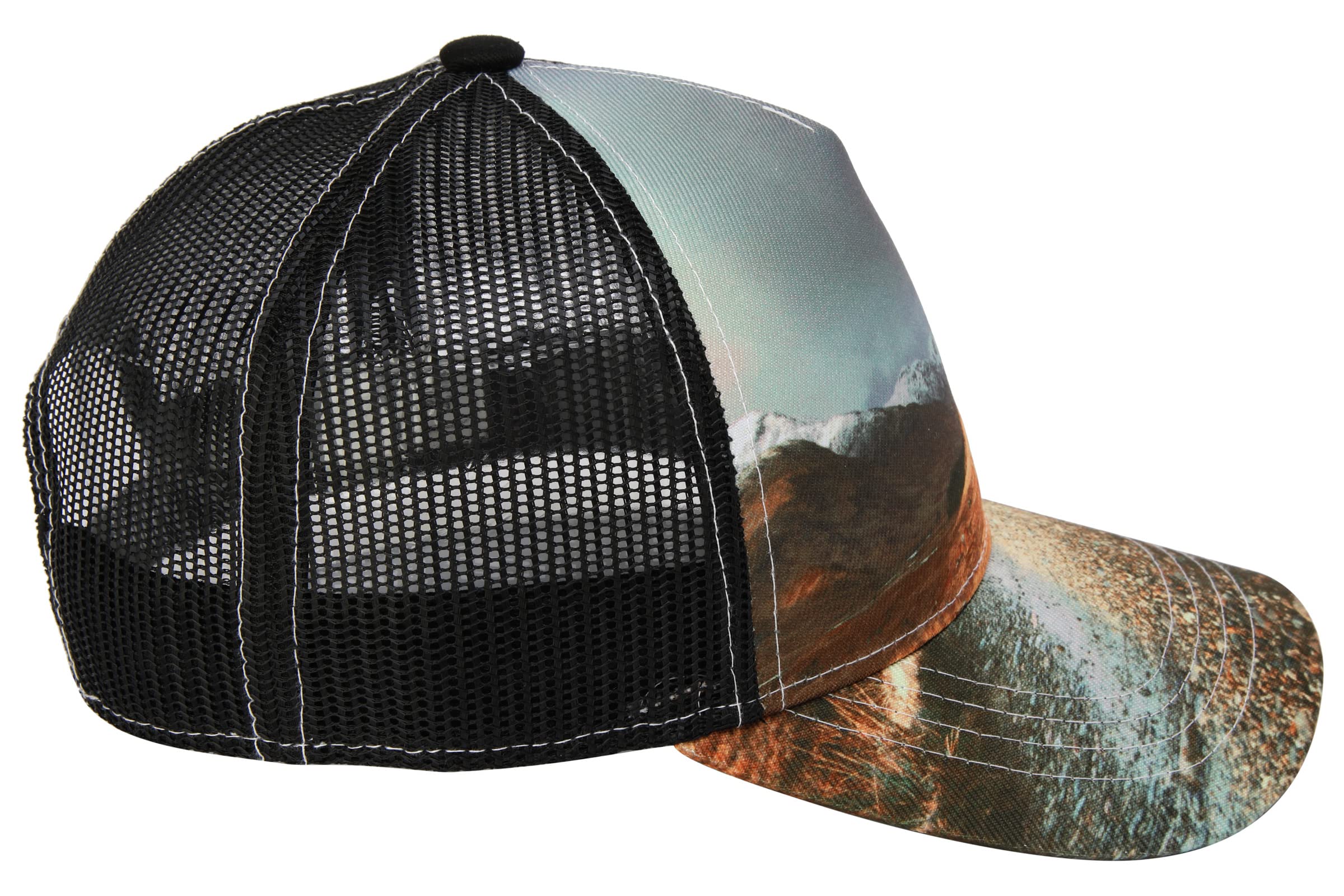 Jeep Premium Mojave Mountains View Hat Black