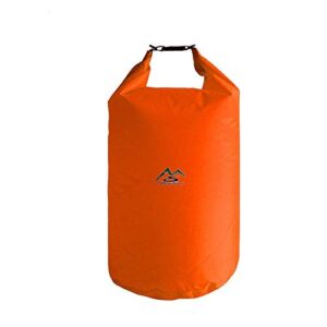 5l/10l/20l/40l/70 floating waterproof dry bag,lightweight waterproof bag perfect drybag sack for beach, fishing, kayaking, boating, hiking, camping (orange,70l)