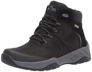 rockport women's xcs spruce peak boot waterproof hiking, black wp, 9.5